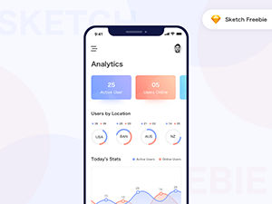 Lunar Calendar Concept Freebie - Download Sketch Resource - Sketch Repo