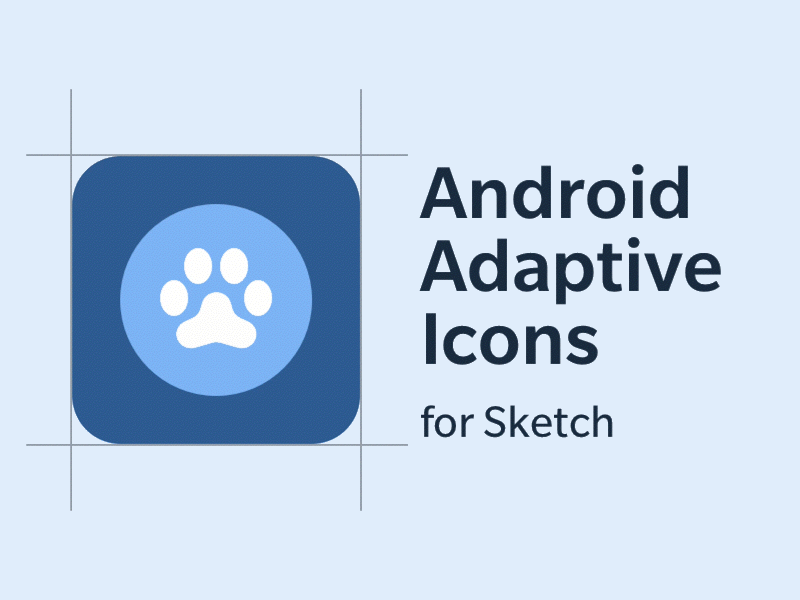 Android Adaptive Icon Sketch Template Freebie - Download Sketch ...