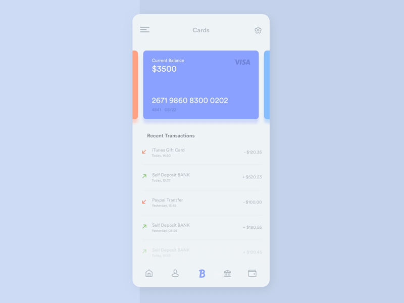 Cards Interaction - Sketch & Principle App Freebie - Download Sketch ...