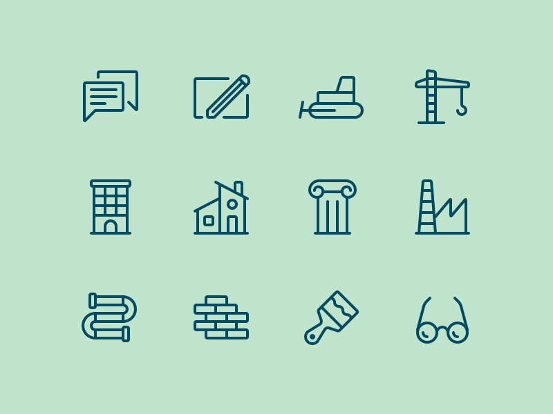 Building Icons Pack Freebie - Download Sketch Resource - Sketch Repo