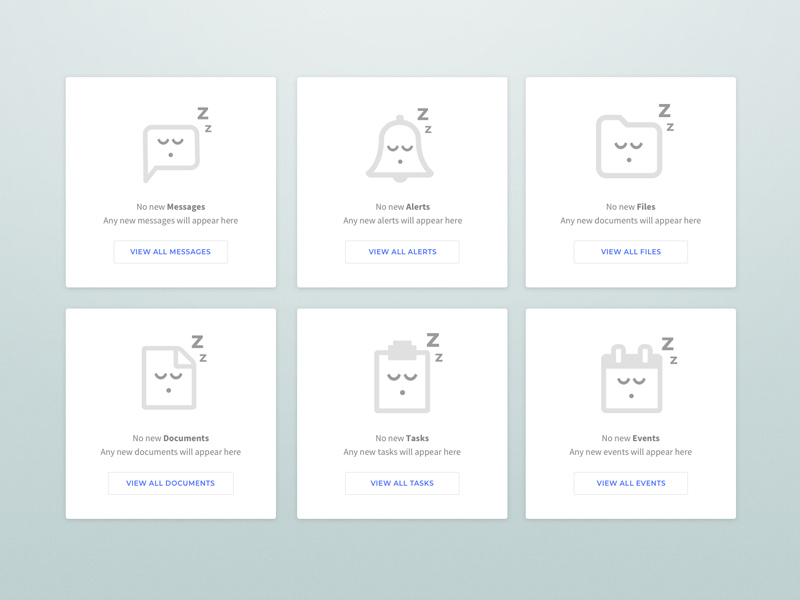 Empty State Status Icons Freebie - Download Sketch Resource - Sketch Repo