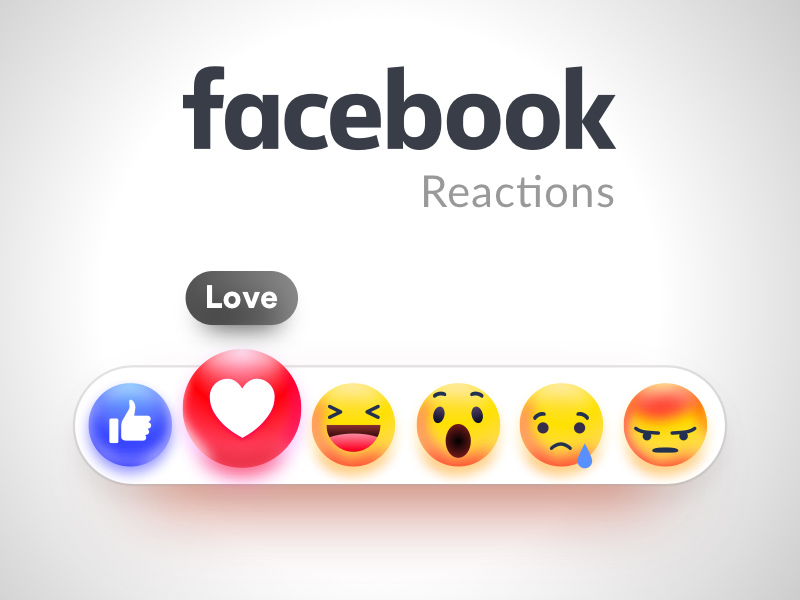Facebook Gradient Emoji Concept Freebie - Download Sketch Resource ...