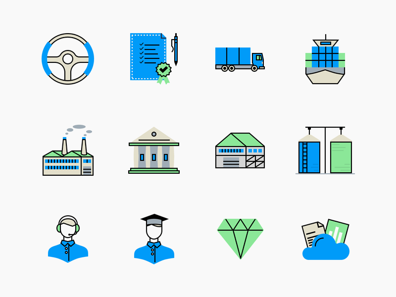 General Icons Set Freebie - Download Sketch Resource - Sketch Repo