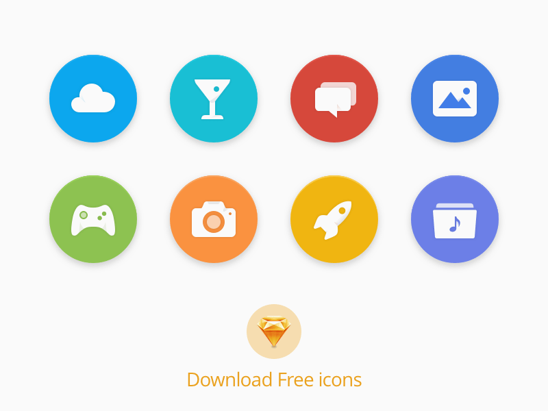 Flat Icons Pack Freebie - Download Sketch Resource - Sketch Repo Flat Icons Pack Freebie - Download Sketch Resource - Sketch Repo
