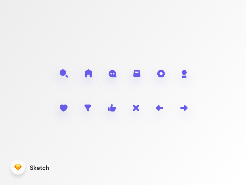Basic Rounded Icons Pack Freebie - Download Sketch Resource - Sketch Repo