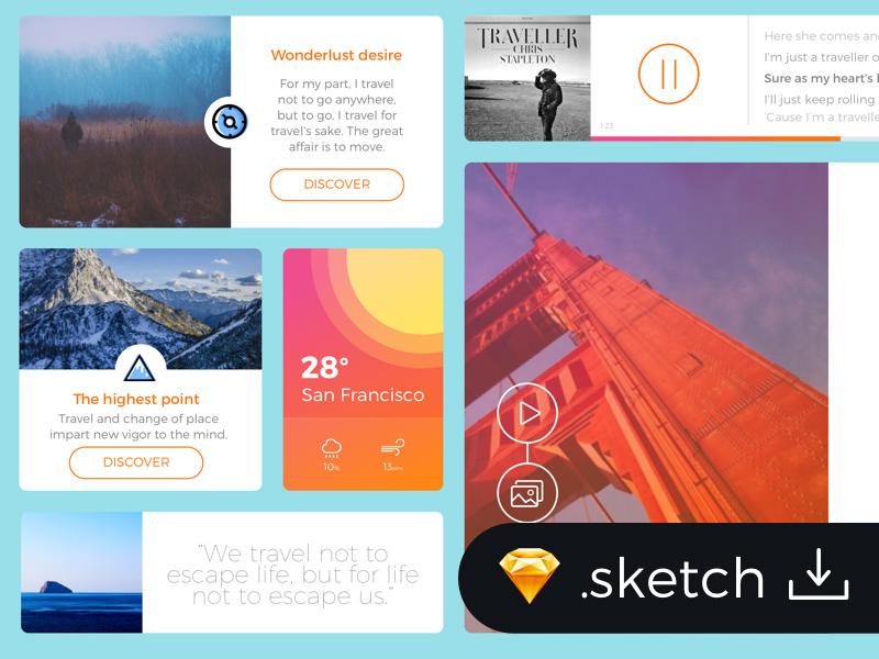 Material Design Wireframe Kit V2 Freebie - Download Sketch Resource ...