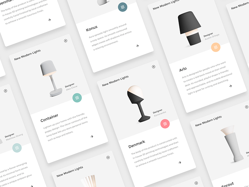 Product Cards Set Freebie - Download Sketch Resource - Sketch Repo