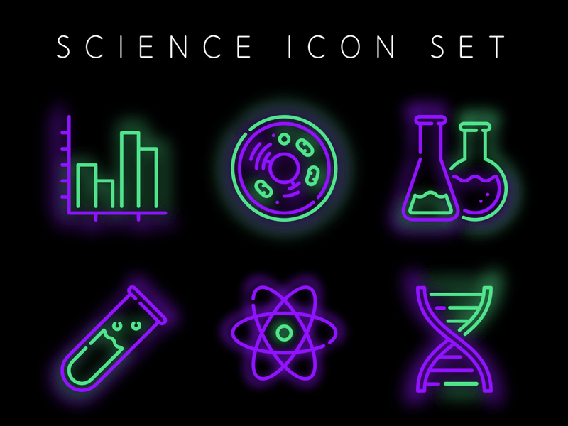 Science Icons Set Freebie - Download Sketch Resource - Sketch Repo