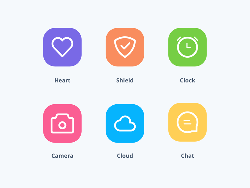 Simple Icons Pack Freebie - Download Sketch Resource - Sketch Repo